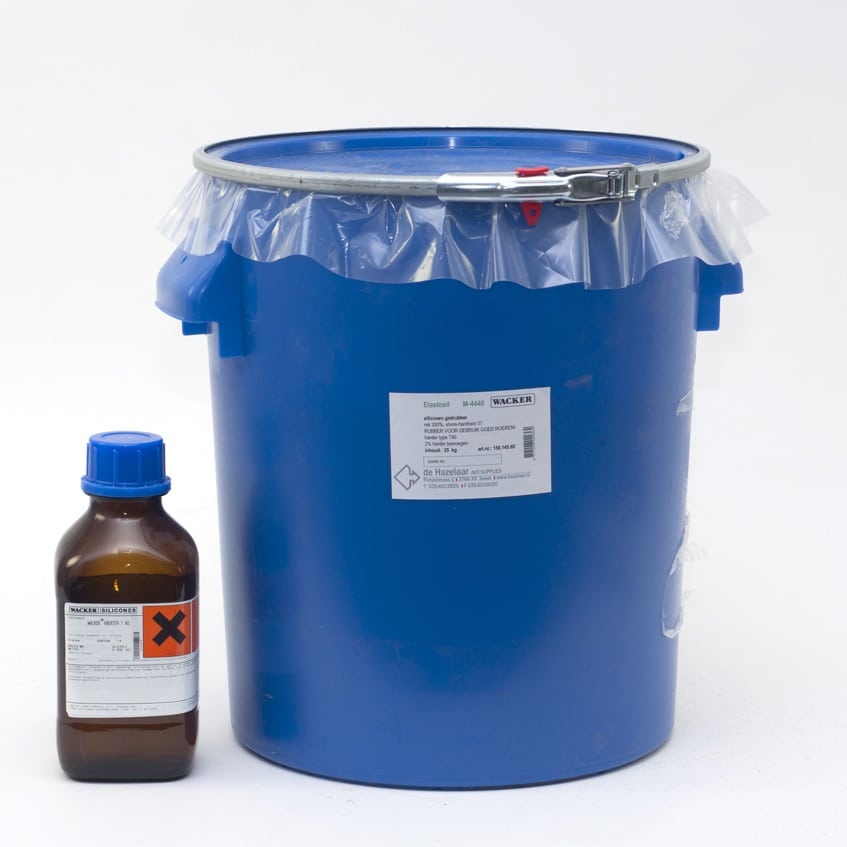 Siliconen gietrubber M4440 + harder T40 ⋆ de Hazelaar