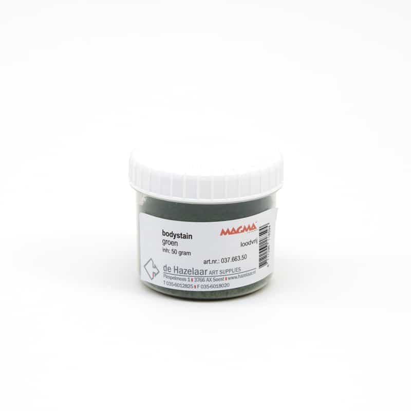 Magma bodystain groen | de Hazelaar