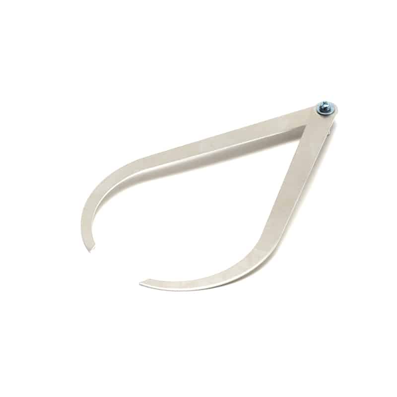 Krompasser aluminium 20 cm | de Hazelaar