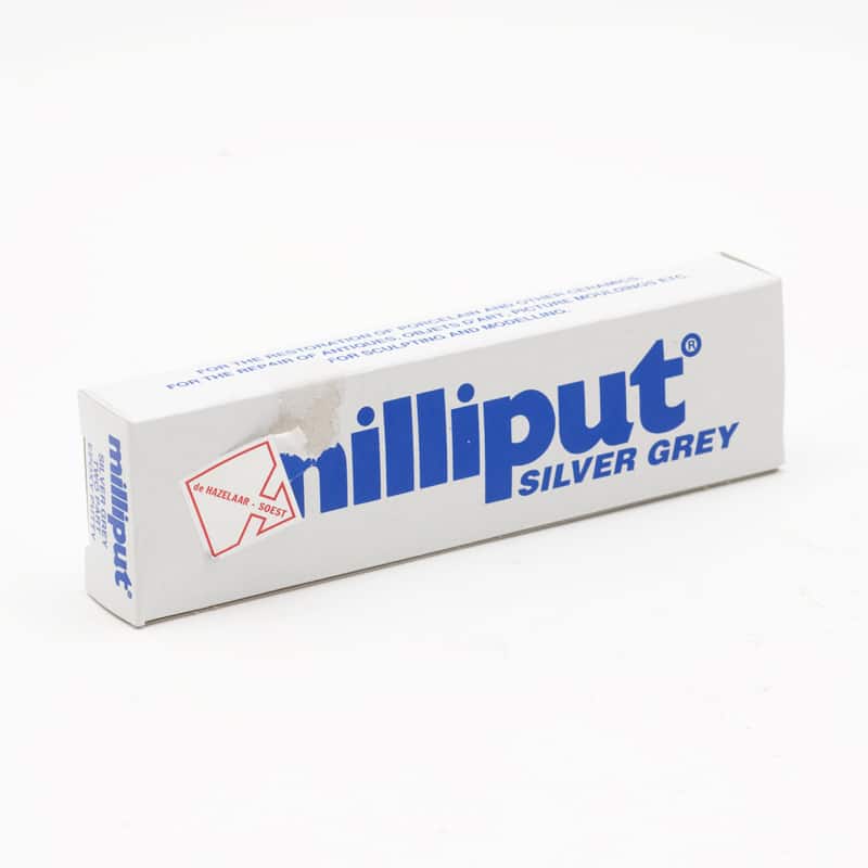 Milliput silver/grey | de Hazelaar